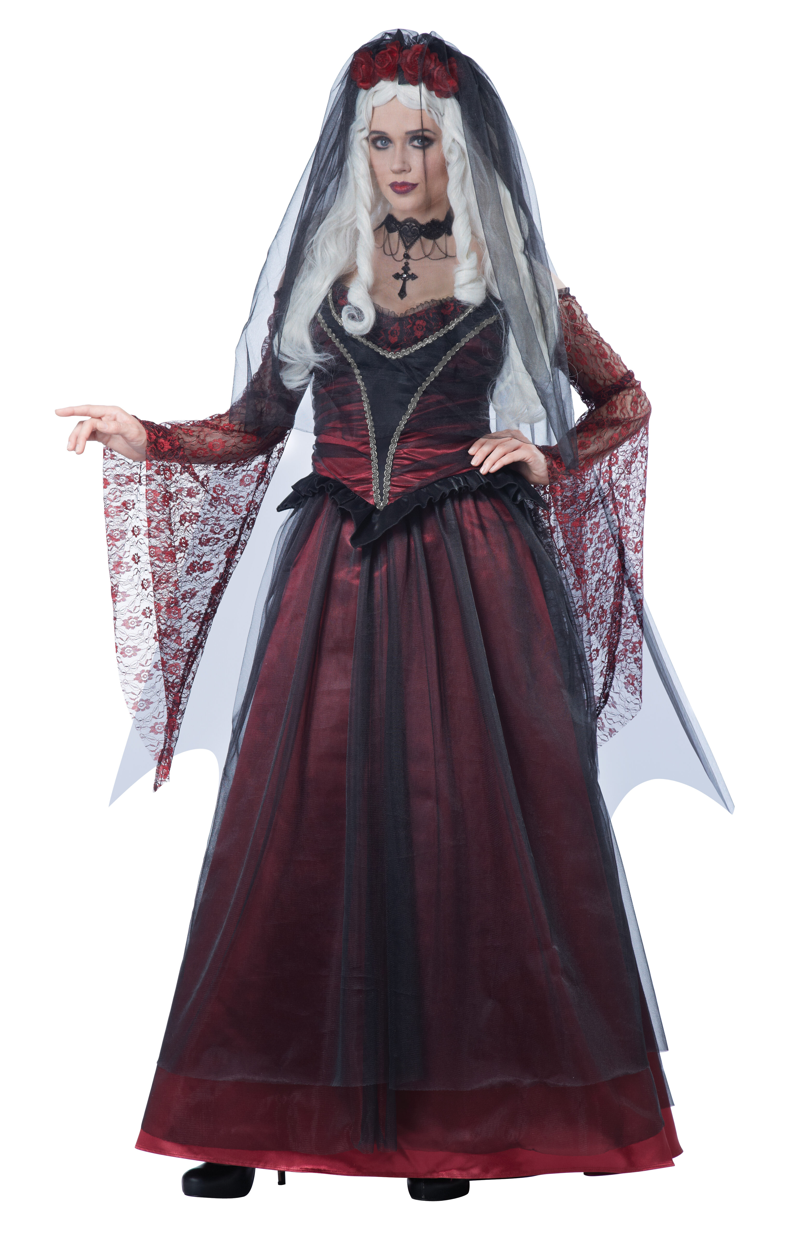 Immortal Vampire Bride Adult Costume - Mr. Costumes