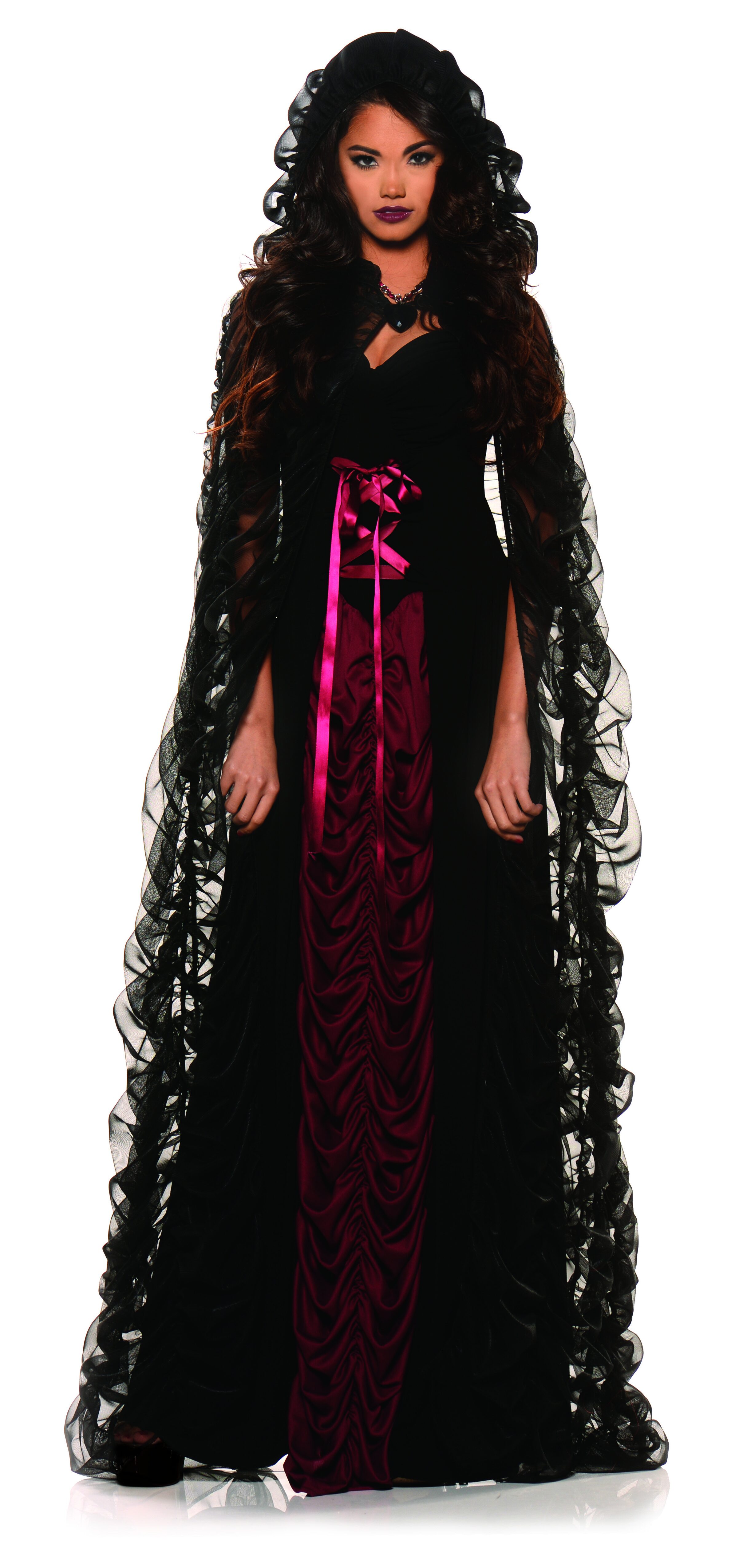 Midnight Mist Vampiress Adult Costume - Mr. Costumes